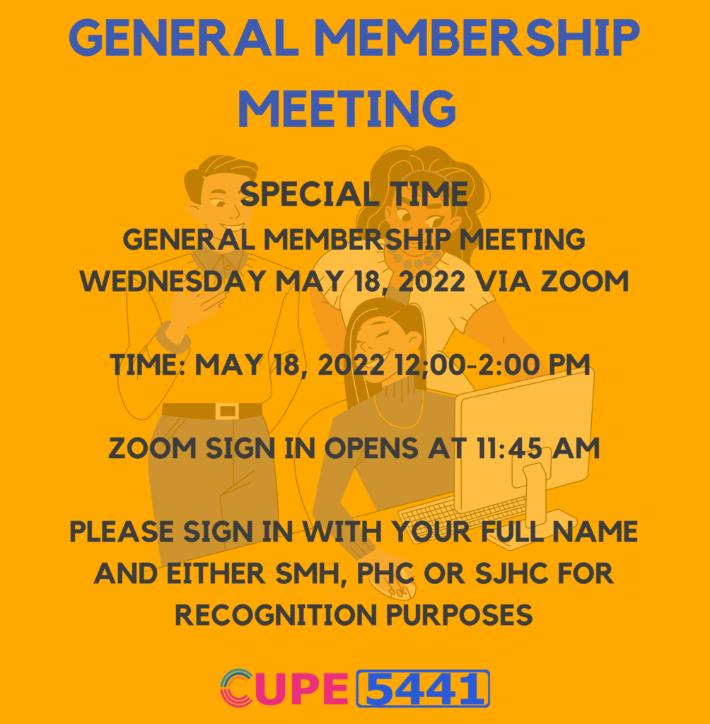 CUPE 5441 - Unity Health Toronto